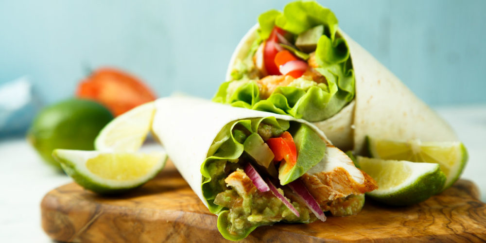 We Guac | Chicken and Chili Wraps